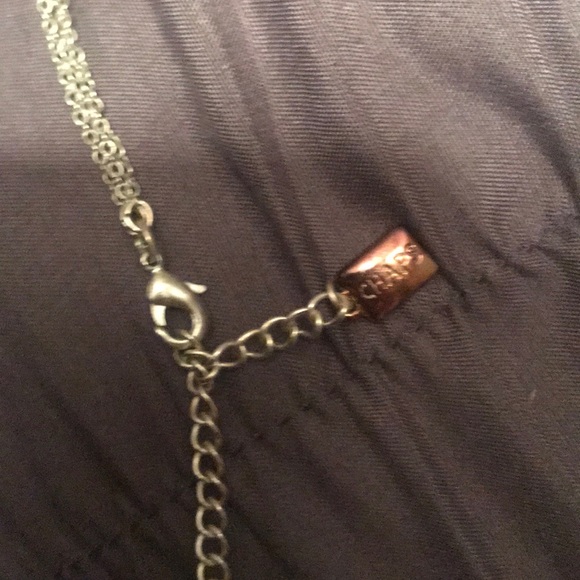 Chaps | Jewelry | Crackled Bead Necklace With Silver Chain | Poshmark